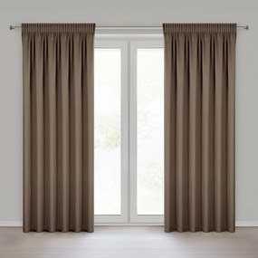 ZÁVĚS NA PÁSCE OLENA 140X270 CM HNĚDÝ
