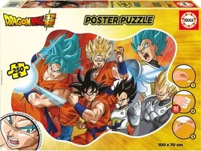 EDUCA Poster puzzle Dragon Ball / 250 dílků / 100 x 70 cm