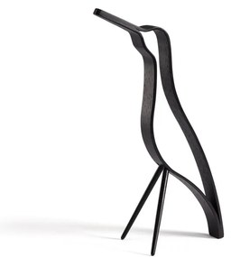 Ptáček Woody Bird Black Oak High 25 cm COOEE Design