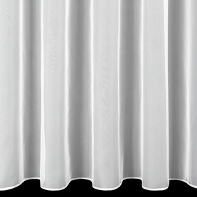 ZÁCLONA NA POUTKÁCH LUCY 140X250 CM BÍLÁ