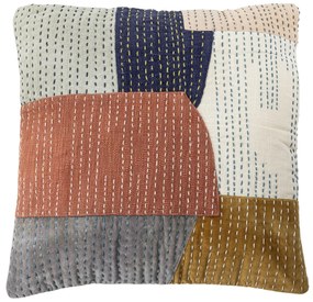 Bloomingville Bavlněný polštář Montanaro Orange 50 x 50 cm, multi barva, textil