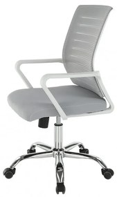 Tempo Kondela Kancelářská židle CAGE, bílá/šedá