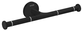 Axor Universal - Držák na toaletní papír dvojitý, černá matná 42857670