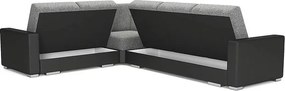 Rohová sedací souprava NERO DELUXE 308x230 šedá