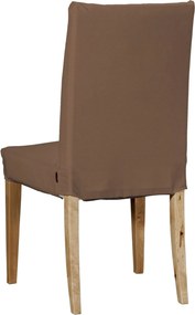 Potah na židli IKEA Henriksdal, krátký barva hnědá