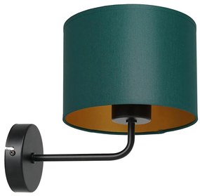 Nástěnná lampa ARDEN 1xE27/60W/230V zelená/zlatá