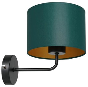 Luminex Nástěnná lampa ARDEN 1xE27/60W/230V zelená/zlatá LU3543