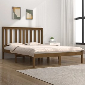 vidaXL Rám postele masivní borovice 120 x 200 cm [3103840] Barva: medová hnědá