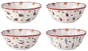 Villeroy & Boch Sada vánočních misek Toy’s Delight, Výroční edice, 4 ks 14-8585-8490