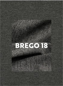 Čalouněná jídelní židle BERRY BREGO šedá