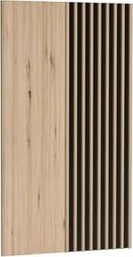 Nástěnný panel Moderno C11 80 cm dub Artisan/černý