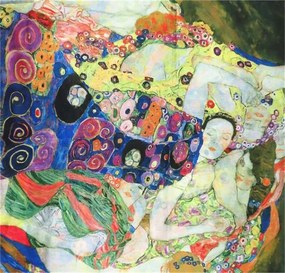 Bavlissimo Šála bavlněná 180 x 70 cm Panna od Gustava Klimta