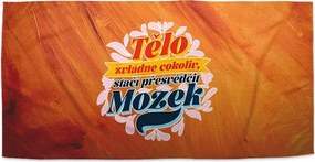 Sablio Ručník Tělo zvládne cokoliv, stačí přesvědčit mozek - 30x50 cm