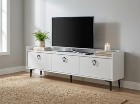 TV stolek PIENA 160 cm, bílý