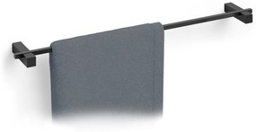 držák na osušky černý nerezový šířka 67 cm ZACK
