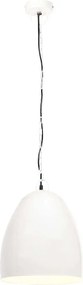 Industriální závěsné svítidlo 25 W bílé kulaté 42 cm E27 320558