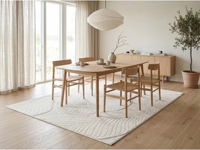 Krémový koberec 160x230 cm Lamina – ESTE