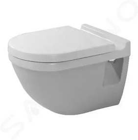 DURAVIT - Starck 3 Závěsné WC, s HygieneGlaze, bílá (2206092000)