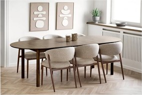 Rozkládací jídelní stůl s přídavnou deskou v dekoru dubu Bundaberg – House Nordic