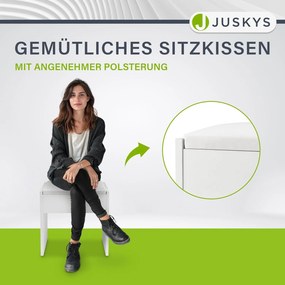 Juskys Čalouněná stolička k toaletnímu stolku Melly
