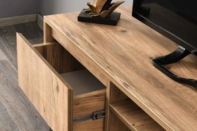 Designový TV stolek Balwina 140 cm borovice