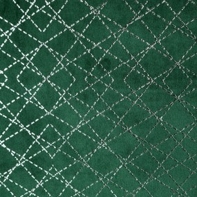 ZATEMŇOVACÍ ZÁVĚS NA KROUŽCÍCH MOLY 140X250 CM ZELENÁ