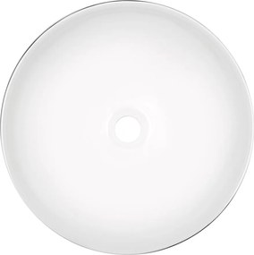 Novoterm Keramické umyvadlo na desku NV-KR-301 BW (ø 40 cm)