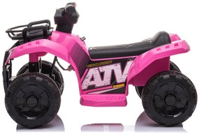 Elektrické autíčko QUAD Small ATV J320 růžové