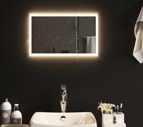 vidaXL Koupelnové zrcadlo s LED osvětlením 30x50 cm [3154074]