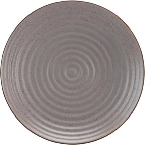 XXXLutz MĚLKÝ TALÍŘ porcelán keramika 27 cm Ambia Home - Kolekce nádobí - 005653008604