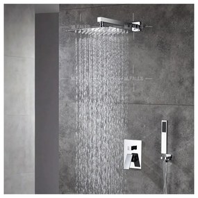 Massive home | Nástěnný sprchový set Zoe včetně podomítkové baterie - Chrom MHM6066CI