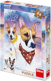 DINO Puzzle Gump Jsme dvojka 24 dílků 18x26 skládačka dn351714