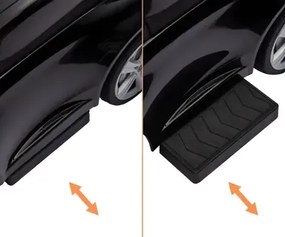 MERCEDES-BENZ Odrážedlo C-Class černé / S vodicí rukojetí