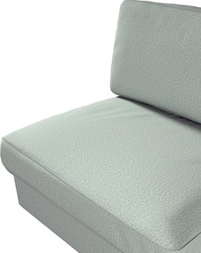 Potah na neskládací křeslo IKEA Kivik barva zelená látka pletený vzor