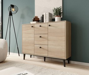 Komoda BESA bílá bílá Laminated board 16 Mm