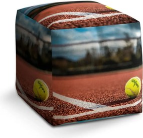 Sablio Taburet Cube Tennis - 60x60x60 cm