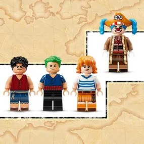 LEGO® ONE PIECE 75637 Klaun Buggy a jeho cirkusový stan / Počet dílků: