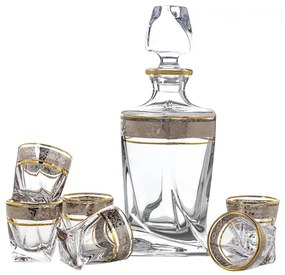 BOHEMIA QUADRO GOLD-PLATINUM VODKA SADA 1+6 KS