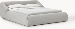 Čalouněná bouclé postel Sofia