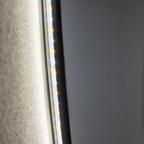 Brilagi - LED Koup. zrcadlo VENA BLACK LED/32W/230V 100 cm IP44 CRI 90 stmív+CCT