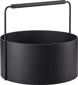 Koš na dřevo Blomus ASHI P.45cm černý
