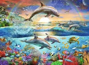 Ravensburger Ráj delfínů / 300 dílků / od 9 let