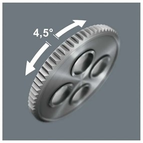 Wera 057474 Nástrčné hlavice 1/4" 3/16 ÷ 1/2" s T-rukojetí Kraftform Kompakt 400 RA Imperial Set 2 (Palcová sada 9 dílů)