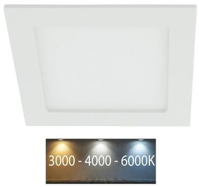 FK Technics | LED Koupelnové podhledové svítidlo LED/12W/230V s přepínačem barevné teploty IP44 | FK0157