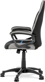 Dětská otočná židle černá KA-L611 BLUE