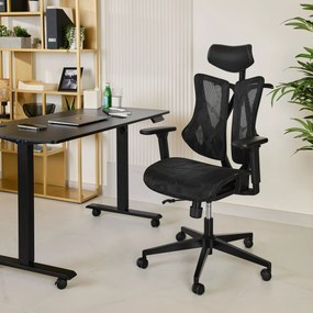 Ergonomické křeslo Naxes – Černé