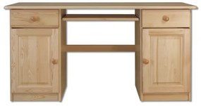 Psací stůl BR101, 145x75x55, borovice (Barva dřeva: Olše)