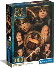Clementoni 39907 Puzzle Pán prstenů 1000 dílků