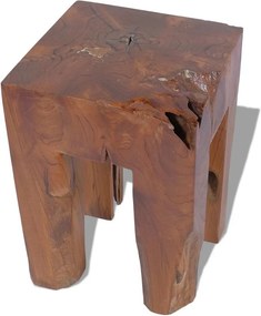 Stolička masivní teak 243471