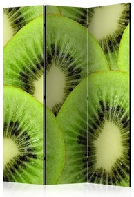Paraván Kiwi slices Dekorhome 135x172 cm (3-dílný)